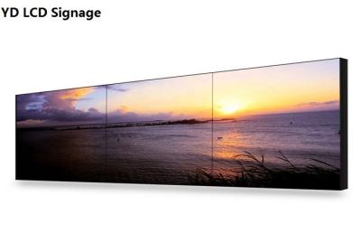 중국 지적인 접합 55" 부유한 색깔에 원격 제어 LCD 디지털 방식으로 벽 전시 판매용