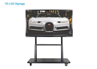 中国 広のLCDの平らな相互タッチ画面のキオスク55インチ超薄い4KスマートなTV 販売のため