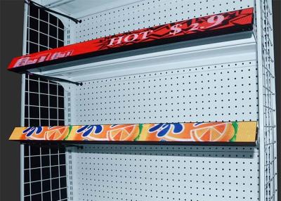 China Dünne lineare Digital Werbung LCD zeigt Signage-Innenregal 23" 35" für Einzelhandelsgeschäft an zu verkaufen