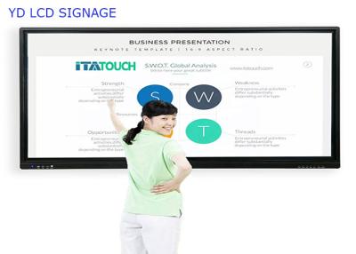 중국 상호 작용하는 이사회 450 cd/m2 1920*1080 LCD 디지털 신호 판매용