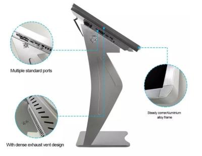 중국 정보 키오스크 500 NIT 43은 홀로 서 있는 LCD 신호로 조금씩 움직입니다 판매용