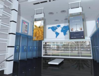 中国 理性的なDoubelは掛かるスクリーンLCDデジタルの表記のキオスク ポスター広告のための味方した 販売のため