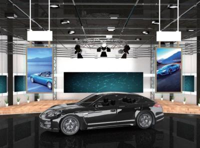 Cina 1920*1080 dell'interno 500cd/m2 55" schermo LCD parteggiato doppio in vendita