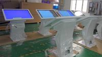 China Android 43 49 55 Inch 350cd/m2 Floor Stand Interactive Kiosk for sale