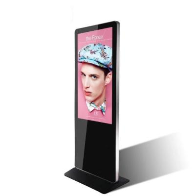 China Signage-Innenkiosk-Enge-Einfassung Digital LCD 55 Zoll-Totem-ultra dünner Entwurf zu verkaufen