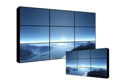 중국 벽 말 탄 디지털 신호 43 인치 3*3 최고 내로우 베젤 HD 터치 LCD 광고 짜집기 비디오 화면 판매용