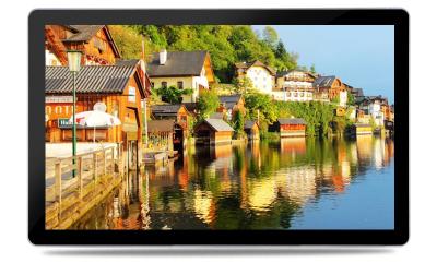 중국 LCD 터치 스크린 키오스크 상호 작용하는 평판 LCD 디스플레이 고정밀도 짜맞춘 안드로이드 시스템 판매용