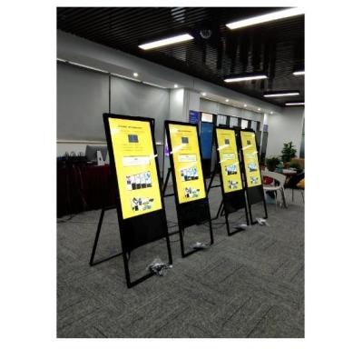 중국 디지털 신호를 세우는 500 cd/m2 1920*1080 43 " 바닥 판매용