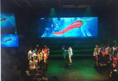 중국 55 " 내로우 베젤 1366x768 450 NIT Lcd 비디오 디스플레이 판매용