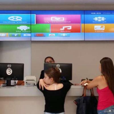 China Moldura 650cd/m2 49" do LG Samsung 3.5mm painel de 3X3 LCD Vdieo à venda