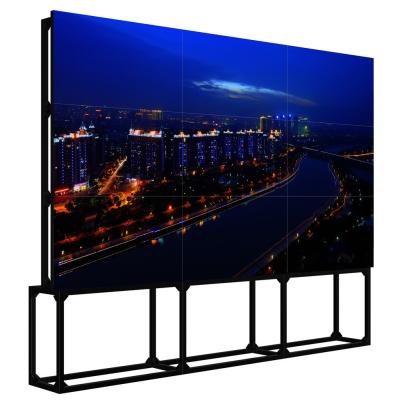 China RS232 55" 500 quiosco de la pantalla LCD táctil del bisel de los liendres 1.8m m en venta