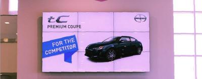 중국 55 인치 500 cd/m2 3840x2160 3.5 밀리미터 베젤 LCD 비디오 월 판매용