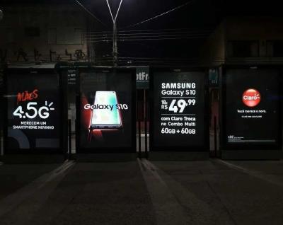 中国 55インチ1920x1080P 2500のNitのバス停のための屋外のデジタル表記 販売のため