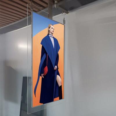 중국 55 인치 벽은 LCD 디스플레이 대화형 디지털 신호 디스플레이로 광고 플레이어들 화면 키오스크를 탑재했습니다 판매용