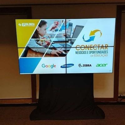 China An der Wand befestigter verstärkender wand LCD-Medien-Schirm des LCD-Monitor-Bildschirm-3x3 Video zu verkaufen