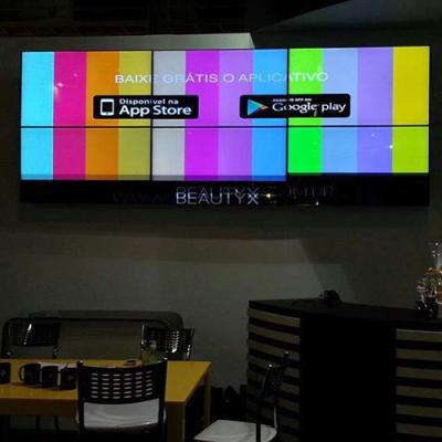 중국 원형 LG 43은 유압식 지지와 HD 500 NIT LCD 비디오 월로 조금씩 움직입니다 판매용