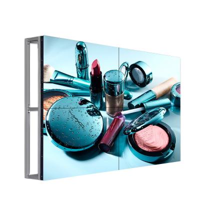 중국 제어기 4K명 플레이어를 광고하는 플로어 스탠딩 LCD 디스플레이 2x2 비디오 월 판매용