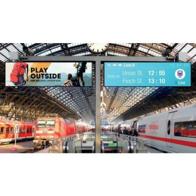 China Media Player Digital Signage Stretched Bar LCD Shelf Edge Display for sale