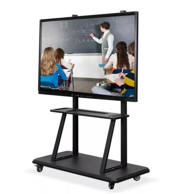 China Tela táctil interativo do LCD do quiosque do tela táctil da placa 98in 75in da parte alta E à venda