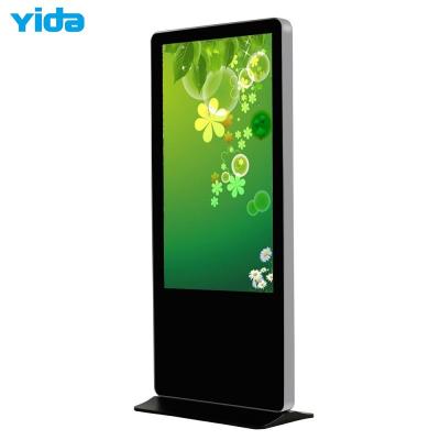 China 55in Innen-4G Wifi Steuer-LCD-Touch Screen Kiosk mit Gestalt in den Sprechern zu verkaufen