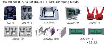 China High Temperature APG Clamping Machine And Moulds F Thermal Class Dry Type Transformers for sale