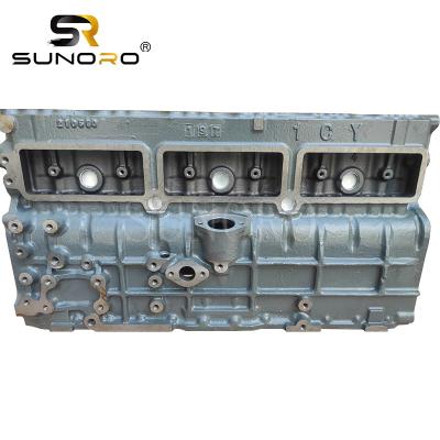 China Brand New 6BD1 6BG1 6BG1T 6 Cylinder Short Block Hitachi EX200-5 EX200-6 Construction Machinery Parts Auto Parts 111210-4437 for sale