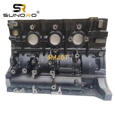 China High Quality 4M40 Cylinder Block for MITSUBISHI Excavator Rebuild Kits C4.4 Engine Block for sale