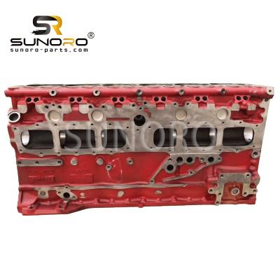 China HINO P11C Engine Cylinder Block for Spare Parts of SK460-8 Excavator Engine Kobelco for sale