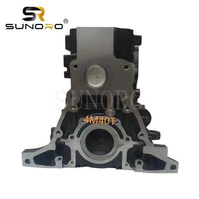 China Excavator 4M40 4M40T Engine Short Block 4M40 4M40T Cylinder Block for Mitsubishi PAJERO L200 Canter FE5 FE6 VI Canter 2.8TD for sale