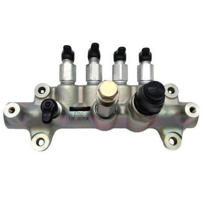 China Excavator High Pressure Common Rail Assembly 0954400350 8973060634 Hitachi ZX2003 ISUZU Engine 4HK1 Injector Replacement for sale