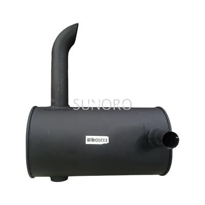 China Excavator C6 4 Engine Muffler Designed for E320D E320GC E323D Models Part Numbers 324 4156 324 4166 324 4167 266 6321 for sale