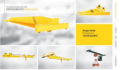 China 3t LDY Metallurgy electric single girder over-head crane for sale