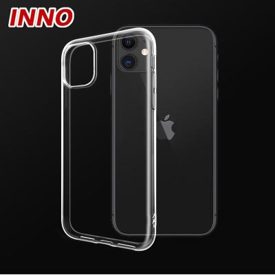 China Inno-IP01soft TPU Transparent Phone Case for iPhone11 12 13 PRO X Xs Max Xr Mini Plus, Custom Logo Factory Direct Selling Environmental Protection for sale