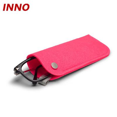 China D019 Factory Direct Supplying Inno Eco-Friendly Solid Color High Quality Felt Mobile Phone Bag for sale