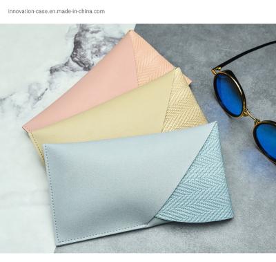 China Hot Selling Simple and Lightweight Soft Woven Eyewear Pouch for sale