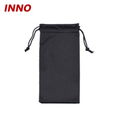 China D002 Factory Direct Supplying Inno Eco-Friendly High Quality Double Binding Drawstring Microfiber Cloth Glasses Pouch for sale