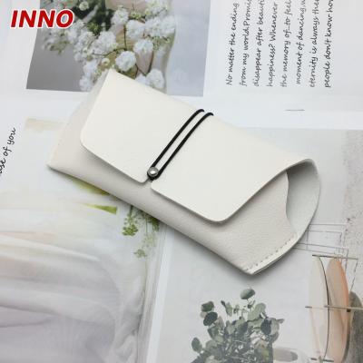China Inno-R013 Manufacturer Wholesale Elegant Soft PU Leather Box for Optical Glasses and Sunglasses, Custom Logo Eco-Friendly for sale