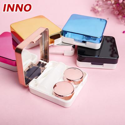China Inno Y074 China Hot Selling K1520/Mt8067 Square Shiny Surface Contact Lens Storage Box Eco-Friendly for sale
