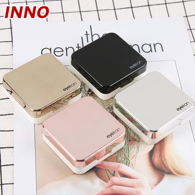 China Inno-Y074 Manufacturer Direct Selling Inno Eco-Friendly K1520/Mt8067 Square Specular Gloss Finish Contact Lens Case for sale