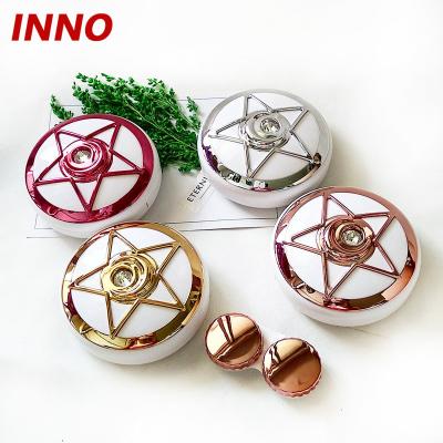 China Y073 China Hot Selling Inno Round Star Jewels Contact Lens Storage Case for sale