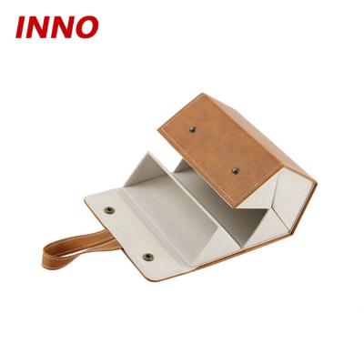 China Z008 Factory Direct Selling Inno Environmental Protection Multifunctional Folding Glasses Storage Box, Custom Logo for sale