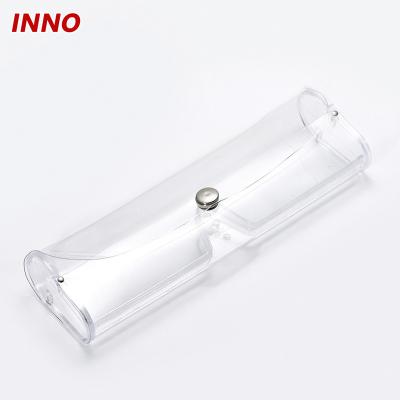 China Inno-S058 Transparent, Ultra-Light, Plastic Reading Glasses Box; Personalized Eyewear Case; Simple Eyeglasses Case, Eco-Friendly for sale