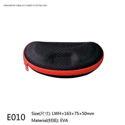China Crush-Resistant, Large-Sized Eyewear Case; Fashionable, Zippered Sunglasses Case; Unisex Eyeglass Case for sale