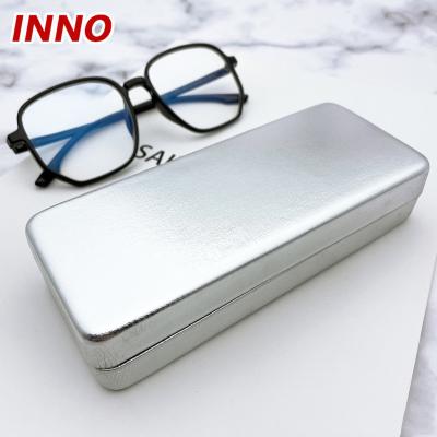 China Inno T106 New Model Factory Direct Selling Ins Rectangular Iron Eyeglasses Box, Customized Logo, Made in China for sale