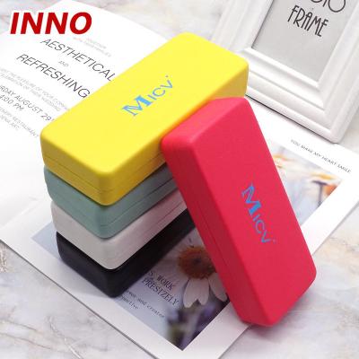 China Inno-T106 Eyewear Manufacturer Hot Selling Ins Flat Rectangular Hard Case for Eyeglasses, Customized Logo, Made in China for sale