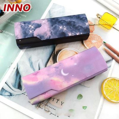 China Inno-T158 Manufacturer Direct Supplying Watercolour Printed Iron Box with Customisable Logo for Glasses for sale