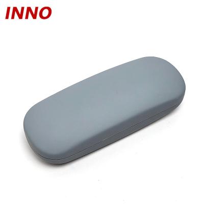 China Inno-T163 Factory Direct Supplying Eco-Friendly Solid Colour PU Leather Hard Eyewear Case; Free Custom Logo for sale
