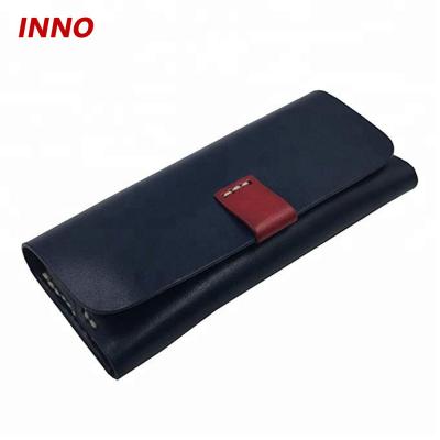 China Inno-R004 Manufacturer Direct Selling Simple and Creative Soft PU Leather Pouch for Optical Glasses and Sunglasses, Custom Logo Eco-Friendly for sale