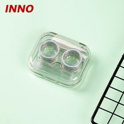 China Y065 Hot Selling 120, 000 PCS One Month Inno As755 Eco-Friendly No Need Screw Cover Solid Color Contact Lens Box for sale