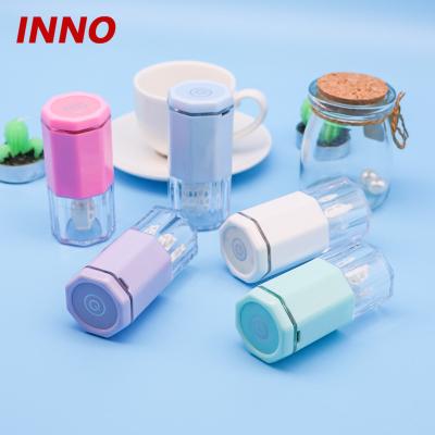 China Y066 Factory Direct Selling Inno Eco-Friendly Compact USB Rechargeable Duplex Contact Lens Case & Washer for sale